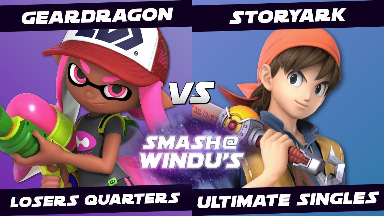 GearDragon (Inkling) vs StoryArk (Robin, Hero) - Smash @ Windu's 126 ...