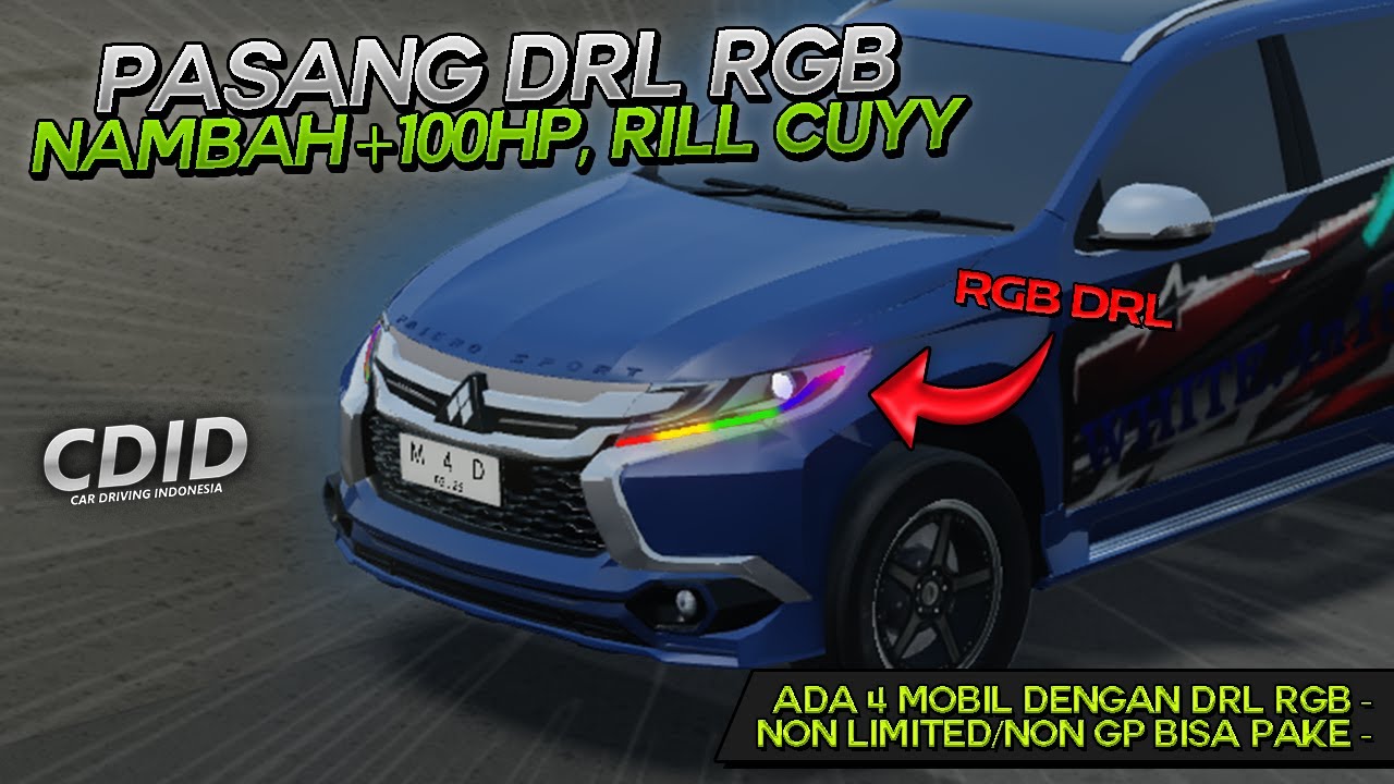 TUTORIAL Pasang DRL RGB di CDID - YouTube