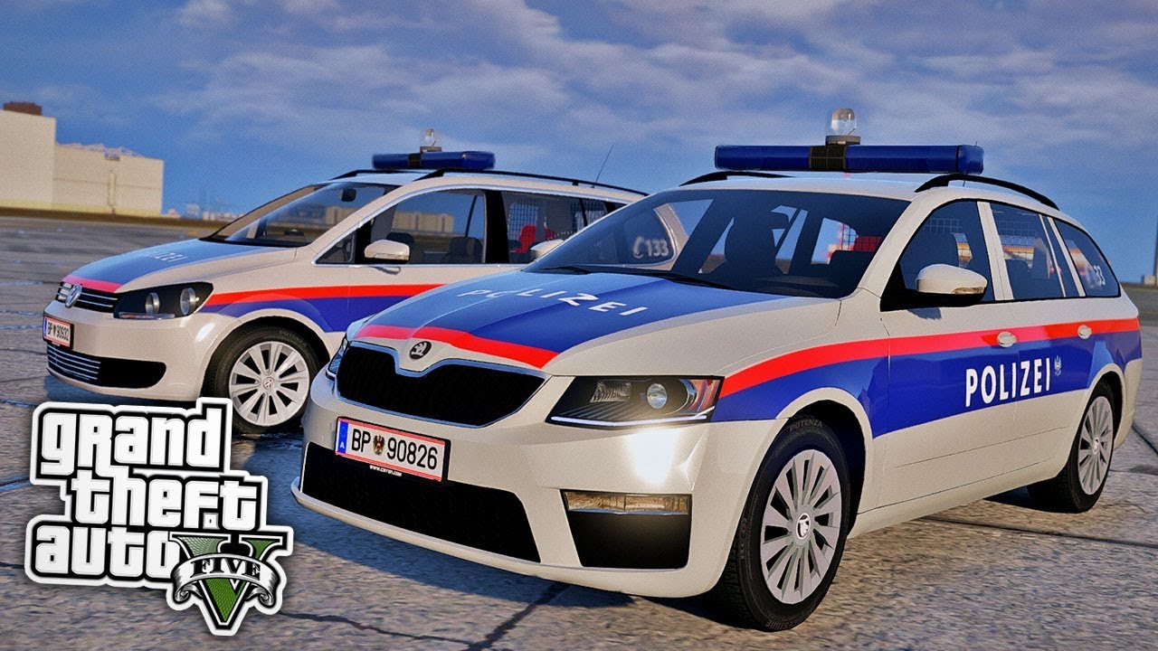Die POLIZEI aus ÖSTERREICH! - GTA 5 Polizei Mod - YouTube