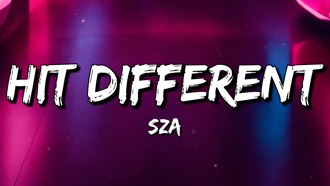 SZA - Hit Different (Lyrics) ft. Ty Dolla $ign - YouTube