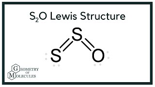 S2o Lewis Structure