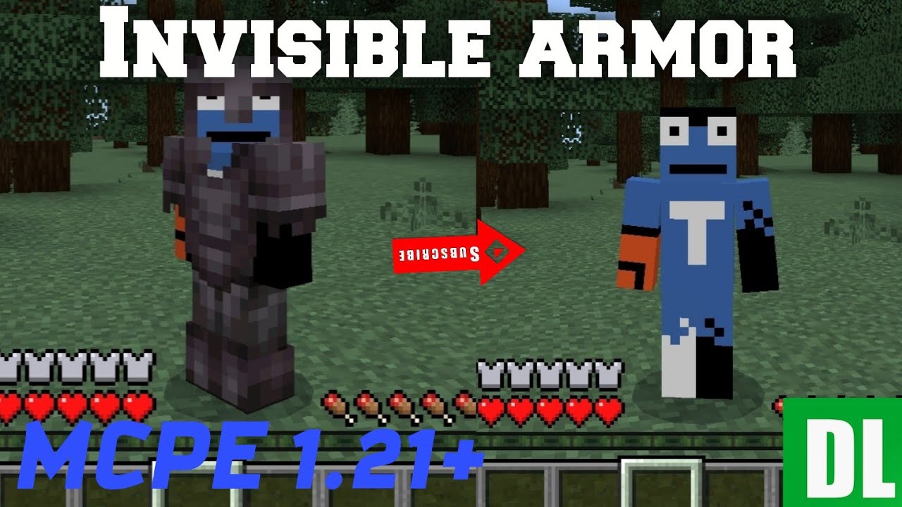 Resources pack invisible armor | giáp tàng hình không che skin hoả ...