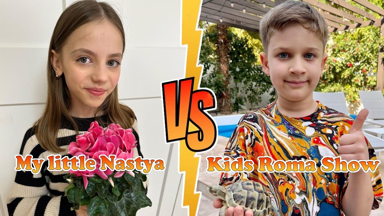 My Little Nastya VS Kids Roma Show Transformation 👑 New Stars From Baby ...