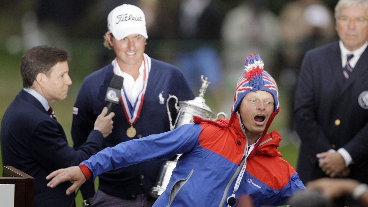 Webb Simpson Wins U.S. Open - Or was It the Golf Fan? - YouTube