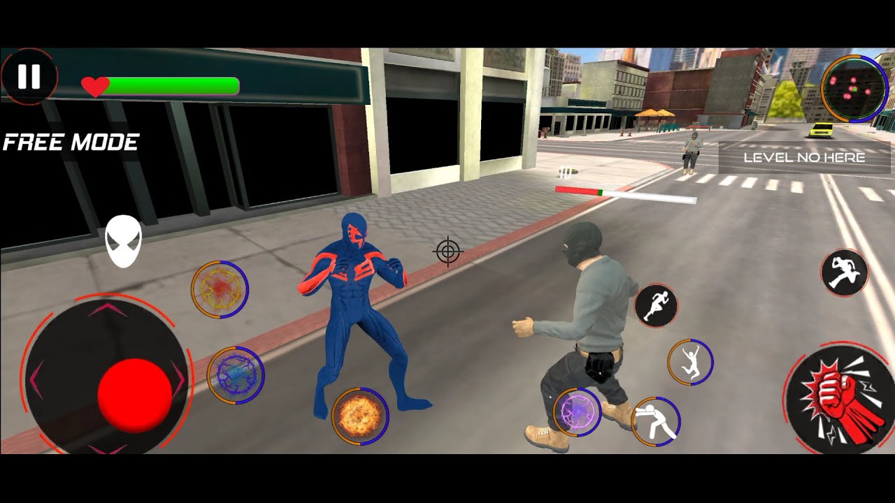 Spider Rope Hero Spider Game | Android Game | Landscape Game Play | G ...
