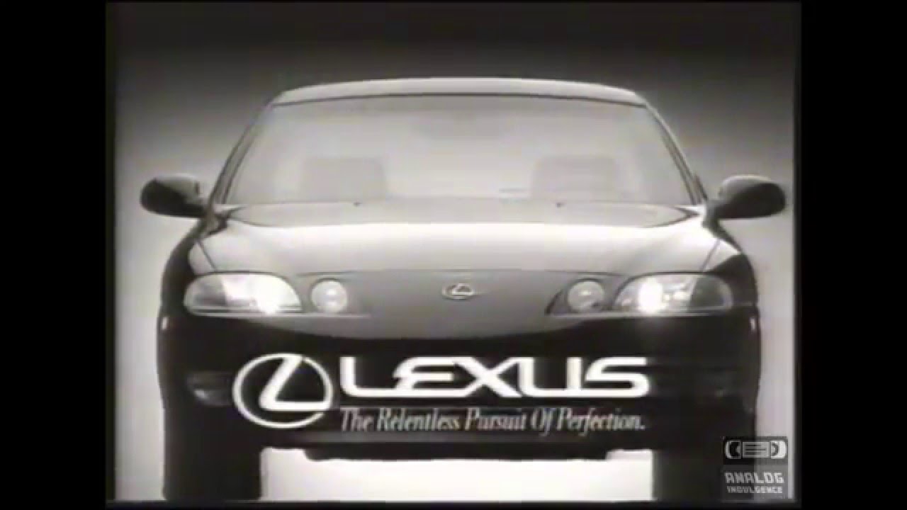 Lexus Coupe Television Commercial 1991 - YouTube