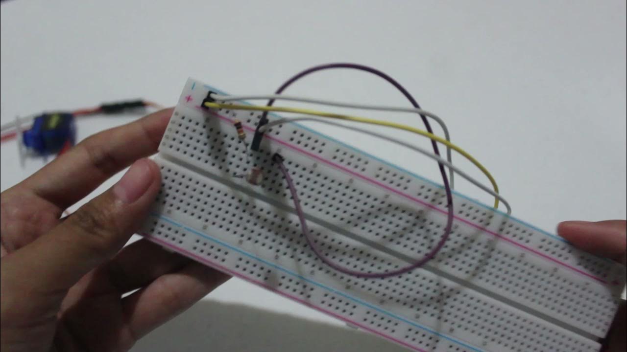 [MENGUKUR SUDUT MENGGUNAKAN ARDUINO UNO DENGAN MOTOR SERVO DAN SENSOR CAHAYA (LDR)] - YouTube