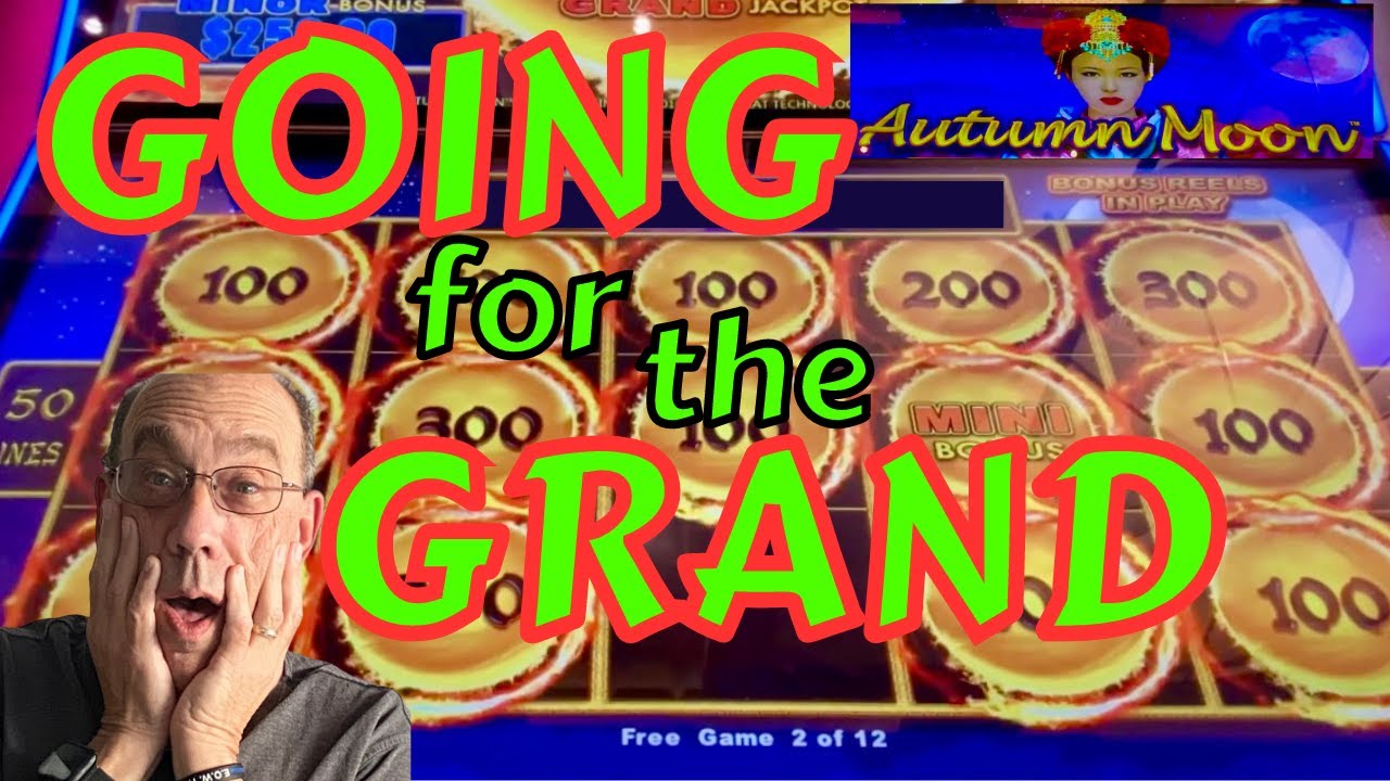 $132,000 GRAND on the AUTUMN MOON, HIGH LIMIT slot machine - YouTube