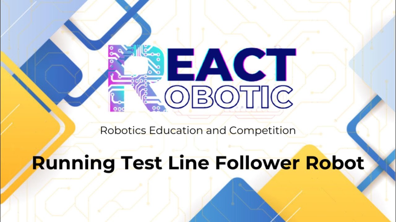 Running Test Line Follower Robot - YouTube