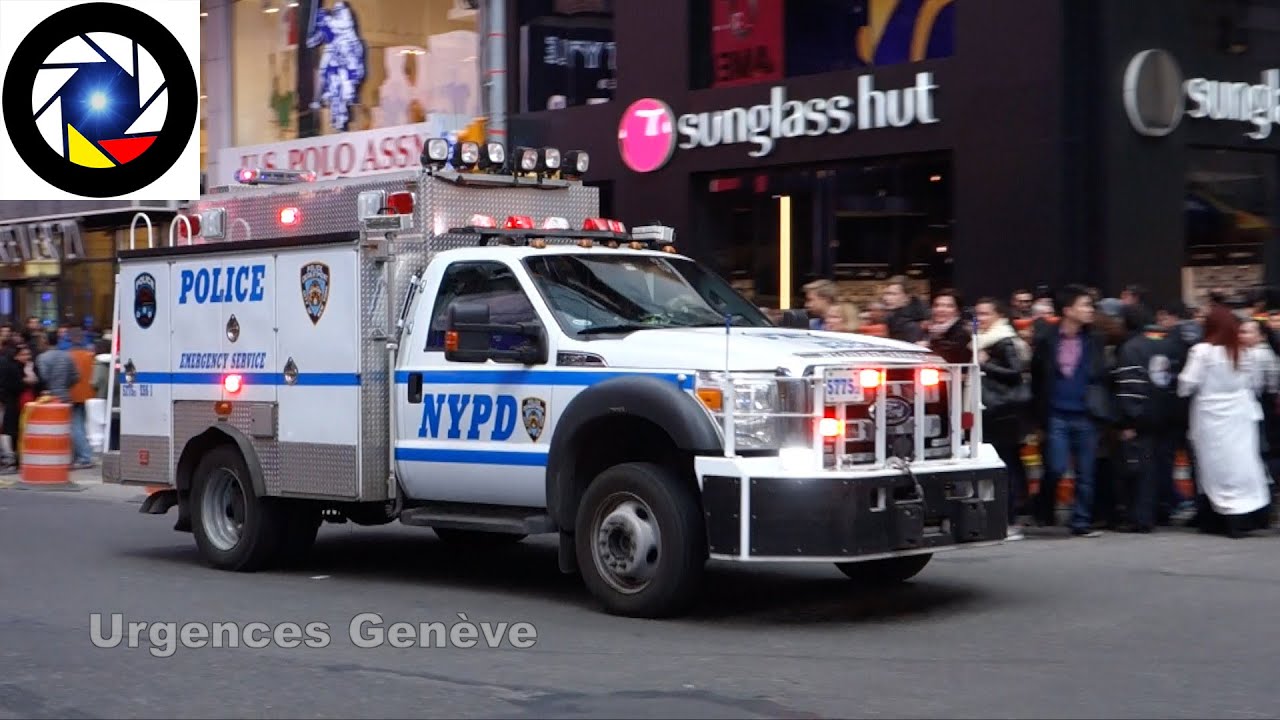NYPD ESU truck - YouTube