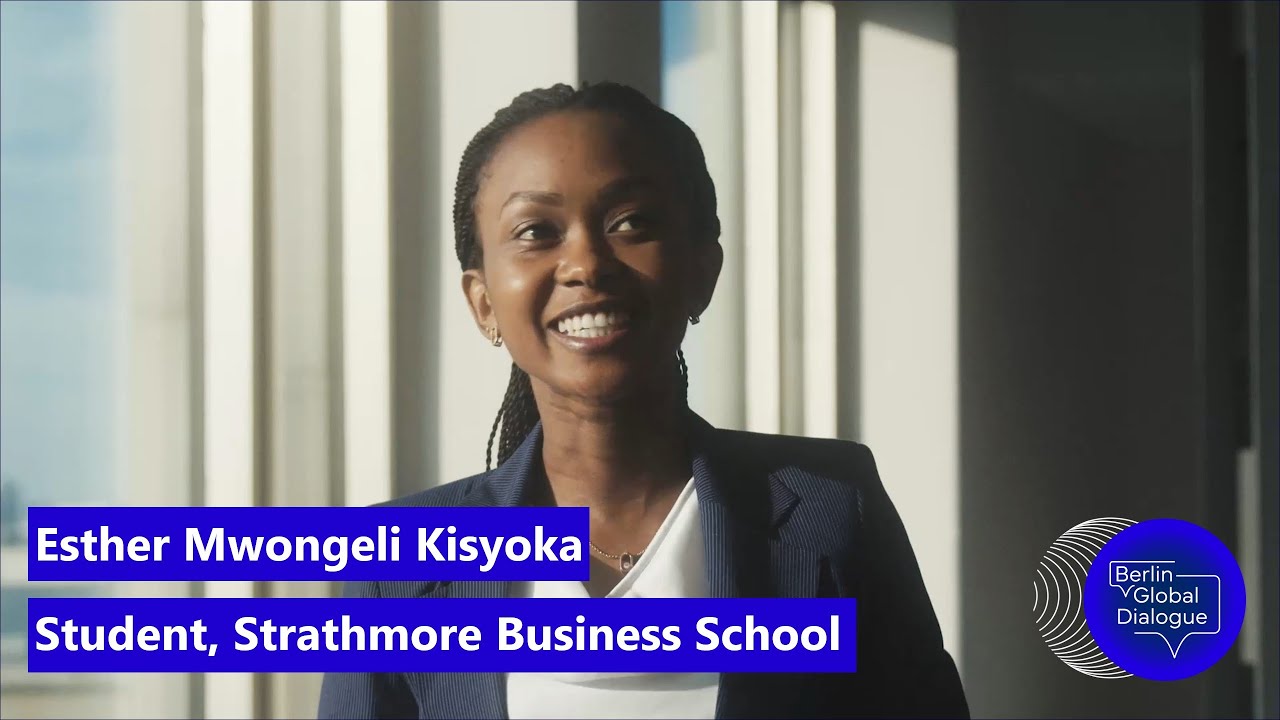 Berlin Global Dialogue Young Voices 2023 - Esther Mwongeli Kisyoka ...