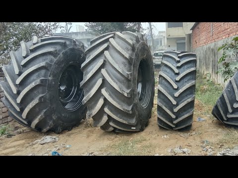 710 नंबर ट्रैक्टर रेडियल #tyre (girn tyre service dealer) Sintu mandal tyre video alliance Yokohama 