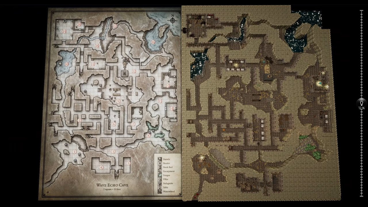 Wave Echo Cave is the last 3d tour in our exploration of #DnD's #lostmineofphandelver campaign ...
