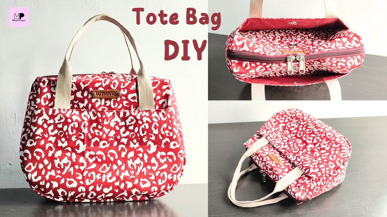 Cute Tote Bag Sewing Tutorial | DIY Cute Tote Bag Tutorial - YouTube