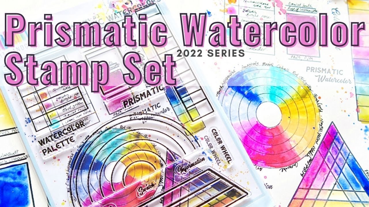 Introducing The Prismatic Watercolors Stamp Set! - YouTube