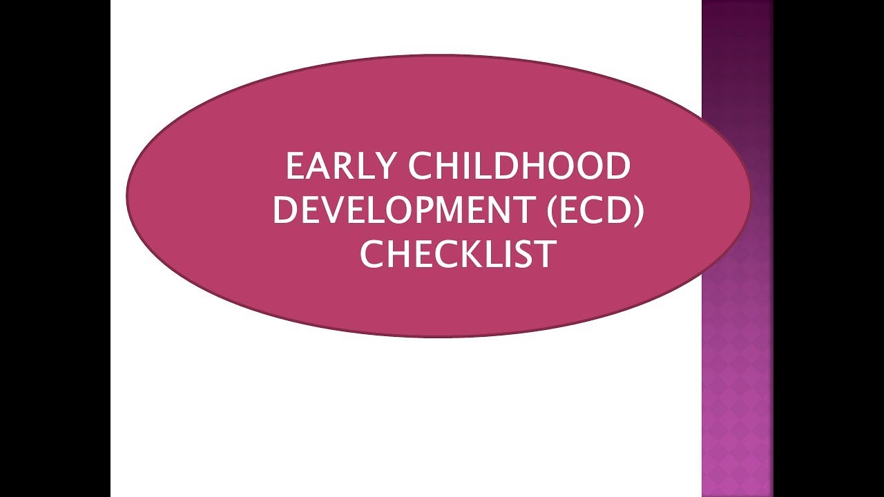 ECCD VIDEO for Teachers/Parents/Guardians - YouTube