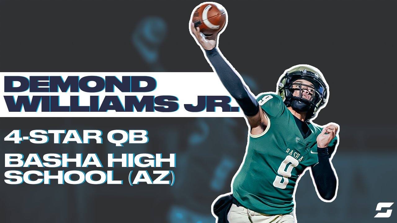 4⭐️ QB DEMOND WILLIAMS JR. COMING OFF OF TWO TOUCHDOWN GAME HEADING ...