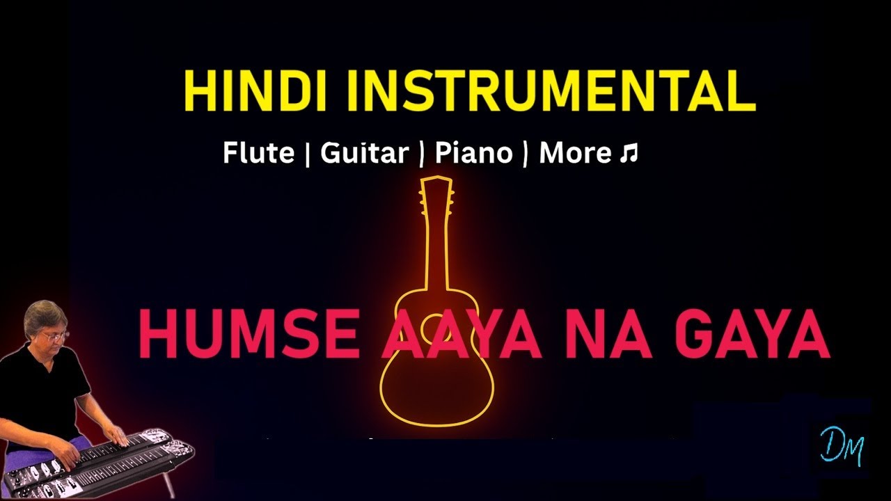 Humse Aaya Na Gaya Tumse Bulaya Na Gaya | Slide Guitar Instrumental 🎸 ...
