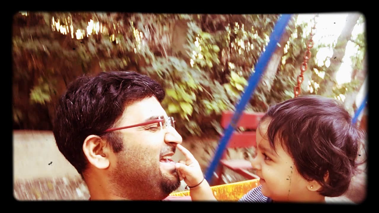 Anusha Baby learns to show nose - YouTube