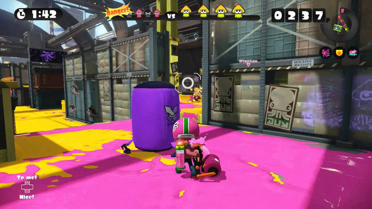 Heavy Splatling & Slosher - Splatoon Weapon Guide - YouTube