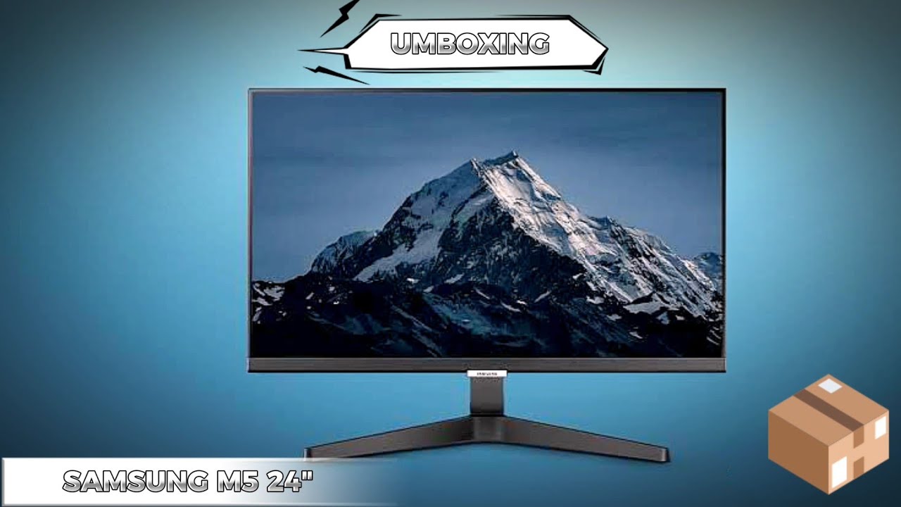Samsung SMART MONITOR M5 24" *umboxing* - YouTube