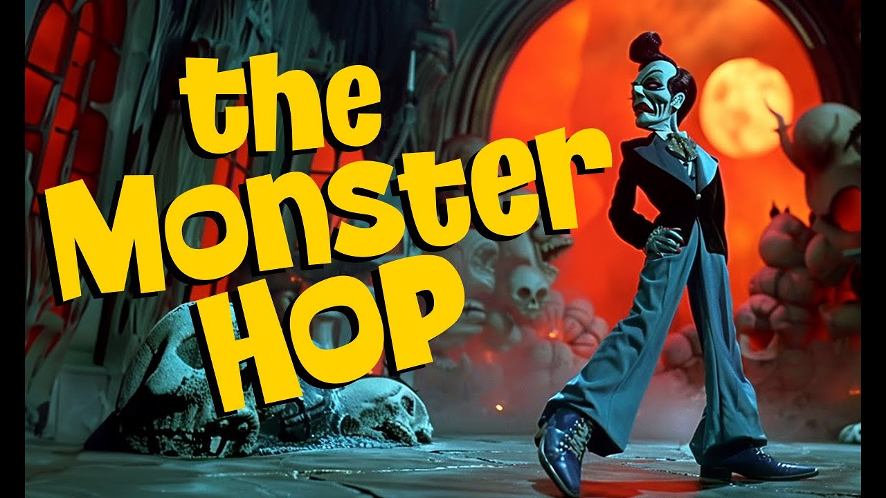 THE MONSTER HOP! - A Spooky Halloween Song - YouTube