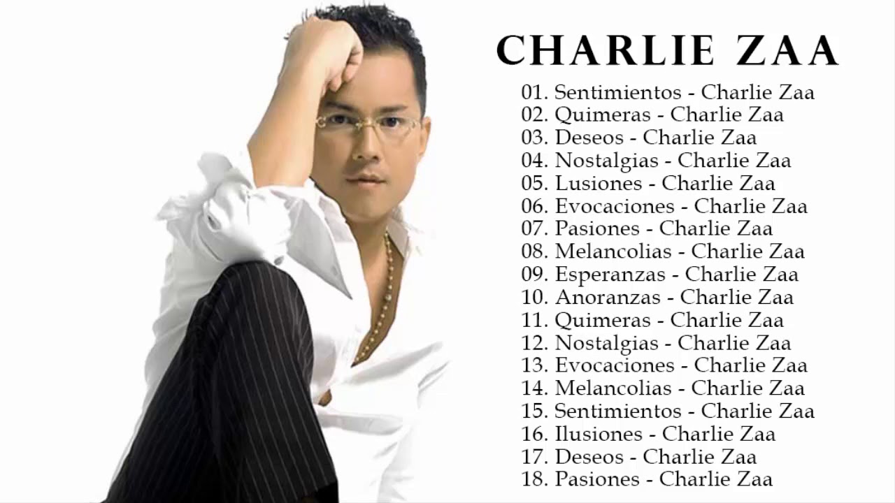 Lo Mejor De Charlie Zaa Charlie Zaa Grandes Exitos Charlie Zaa ...