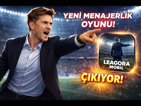 Yeni Mobil Futbol Menejerlik Oyunu Çıkıyorr🥳🥳 (Leagora Mobil)