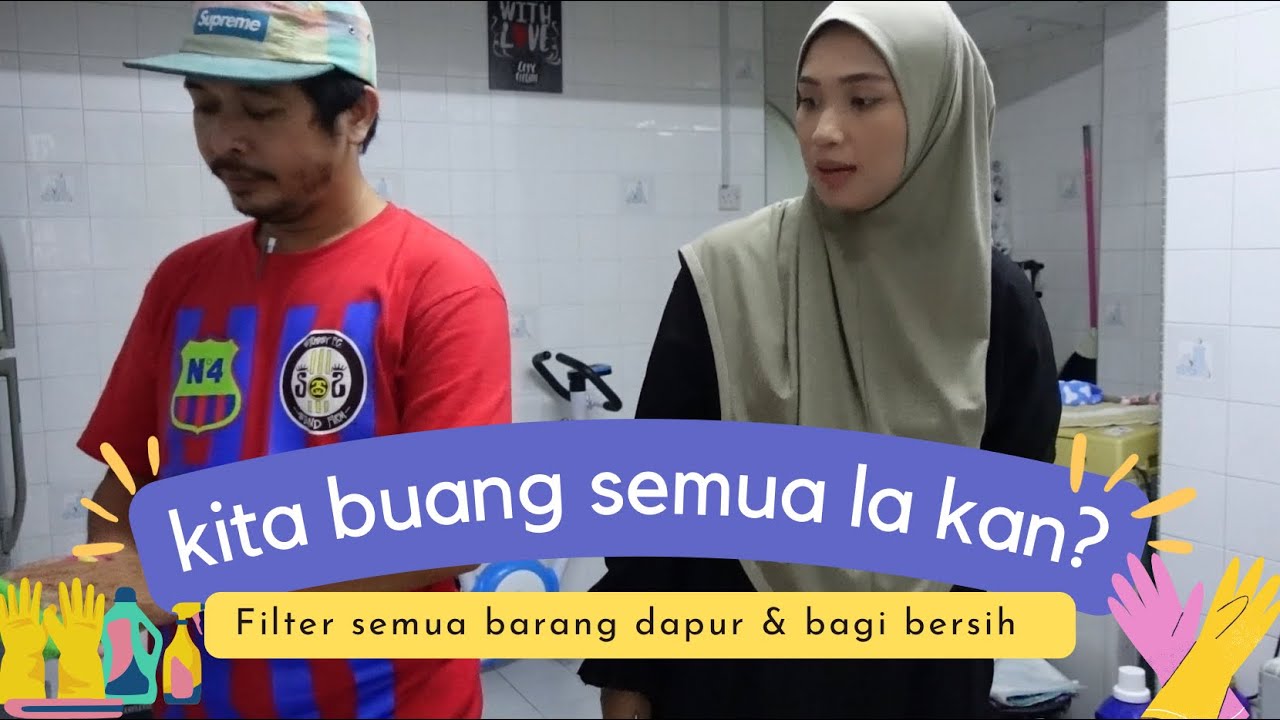 Kitchen Tour Rumah Sewa & Kitchen Cleaning with Husband - YouTube