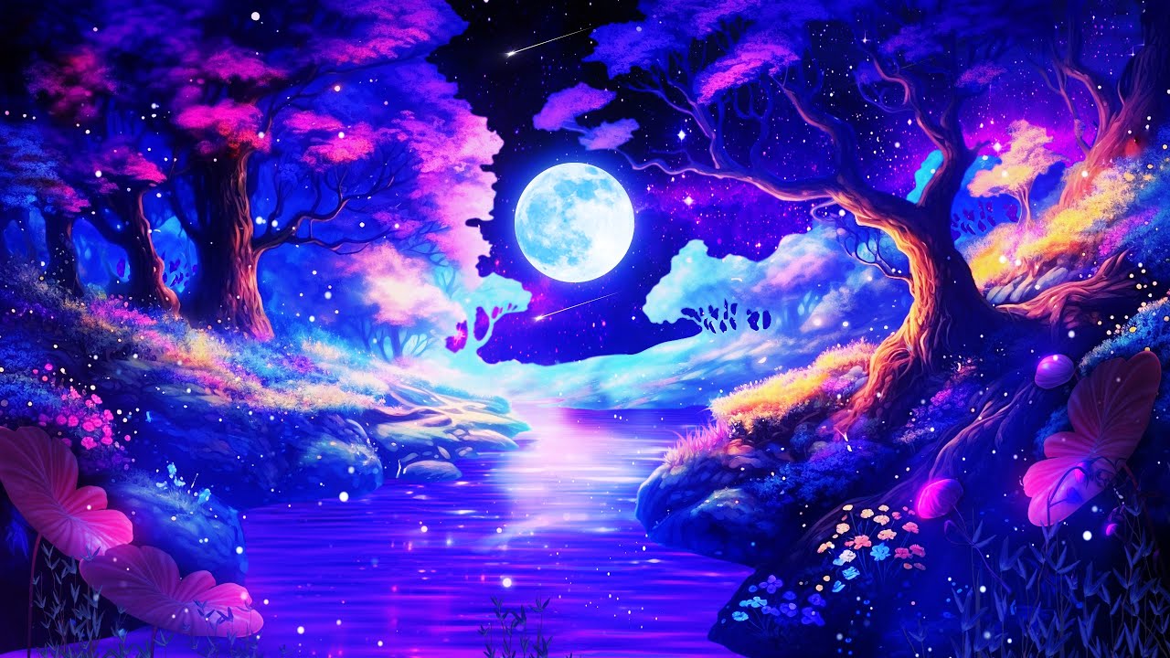 Tranquil Night 🎵 Healing Sleep Music Fall Asleep FAST Meditation ...