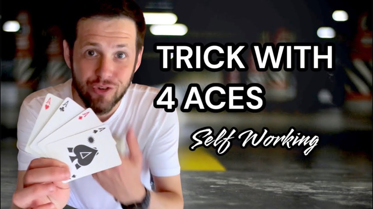 Trick With 4 Aces (Tutorial) - YouTube