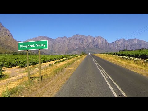 Slanghoek Valley Road (V3 - 2016) - Mountain Passes of South Africa ...