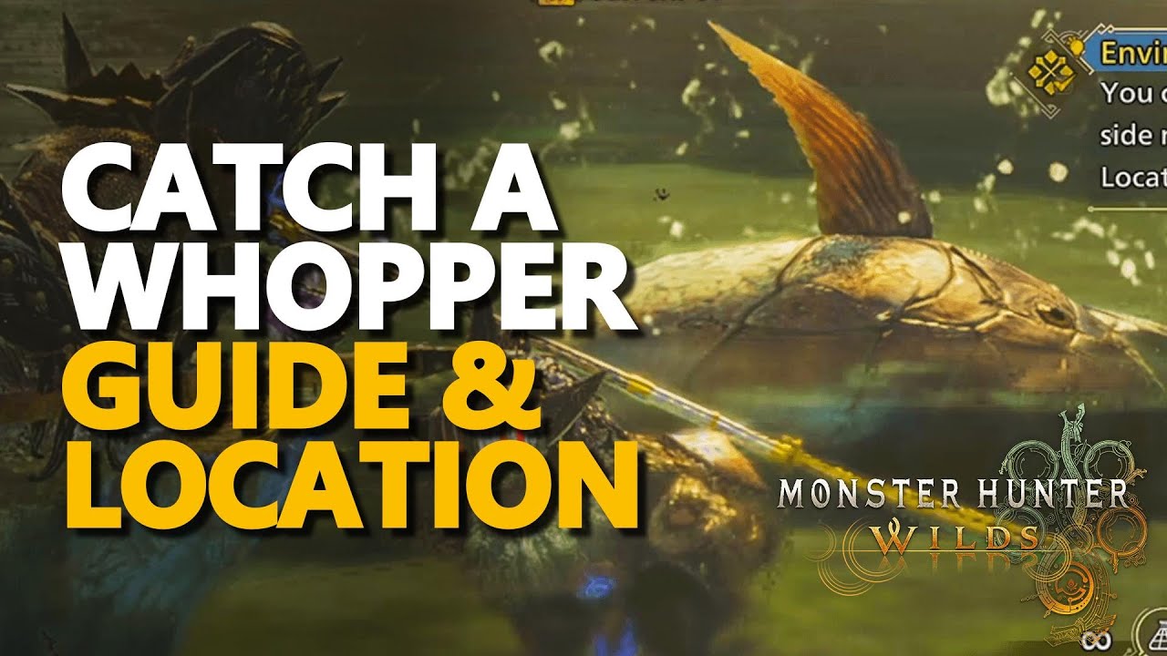 Catch a whopper Monster Hunter Wilds - YouTube