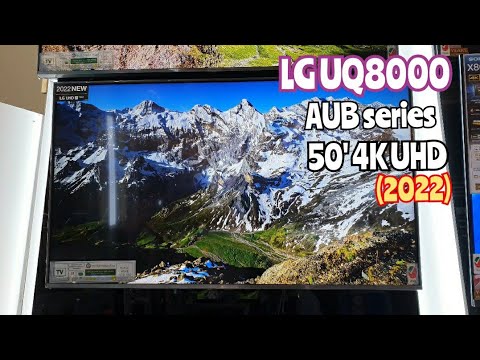 LG UQ8000 AUB series 50" LED 4K UHD webOS w/ThinQ AI Smart TV (2022 ...