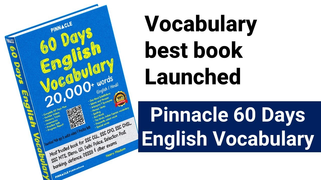 Pinnacle 60 Days English Vocabulary Book Launched I Best Book For pinnacle-60-days-english-vocabulary-book-launched-i-best-book-for