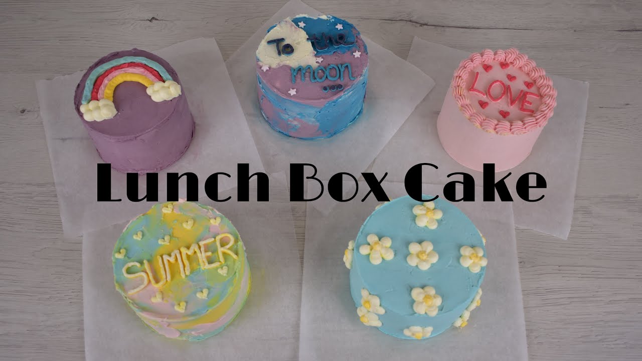 Lunch Box Cake 🍰 | Pasteles TENDENCIA coreanos o minimalistas | Sweet ...