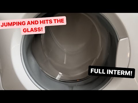 Hotpoint WF860 - GONE MAD WITH BEDDING! (INSANE INTERM SPIN!) - YouTube
