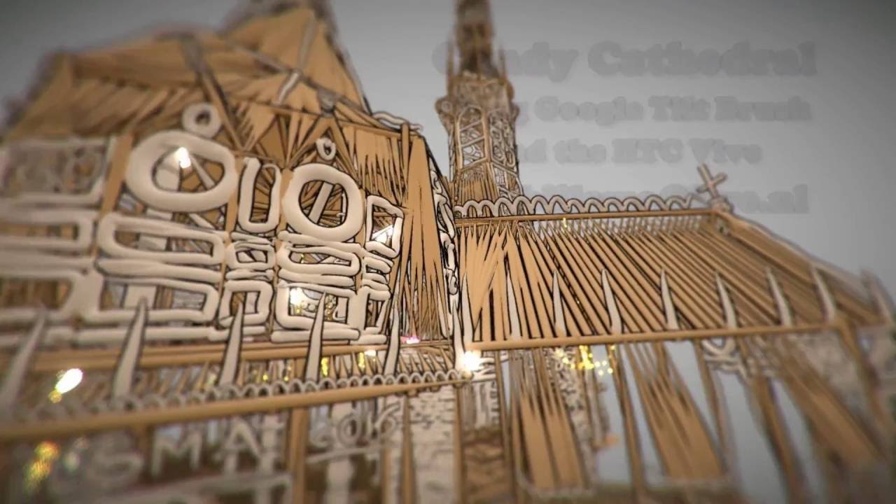 Tilt Brush "Candy Cathedral" - YouTube