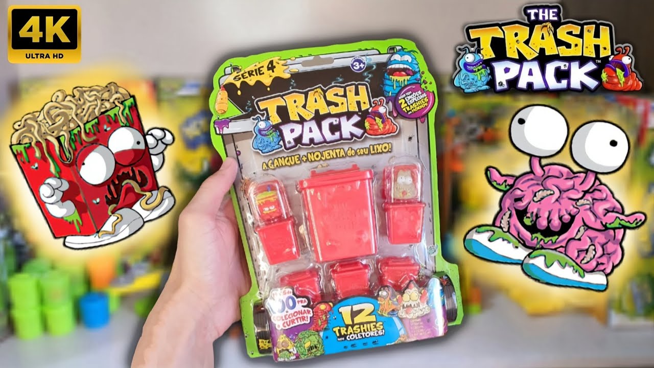 Trash Pack Series 4 12 Pack Unboxing e Review - YouTube