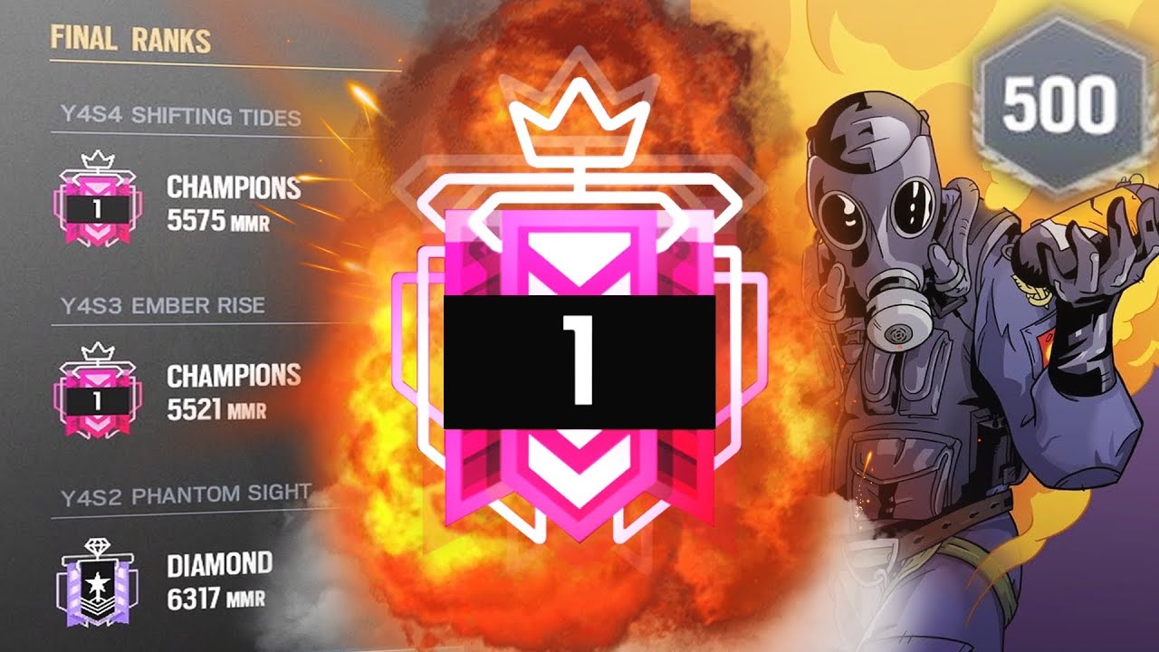 Runnin' and Gunnin' in Champion Ranked - Rainbow Six Siege CONSOLE ...