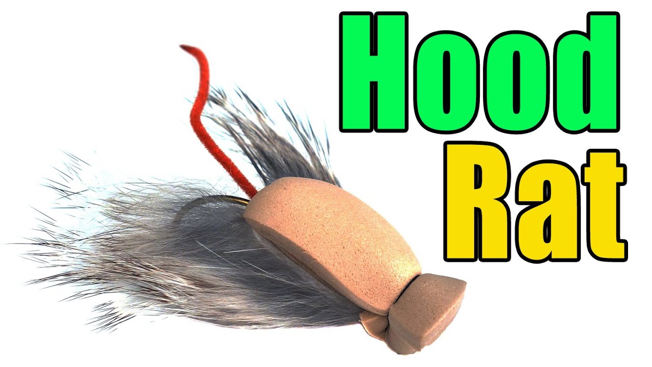 Hood Rat - Mouse Streamer Fly Tying - James Spicer Fly Pattern - YouTube