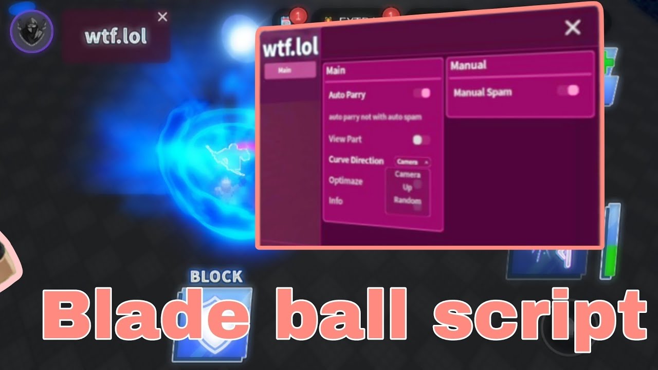 [New] Blade Ball Script🥍 | Auto Parry • Manual Spam • Curve Ball ...