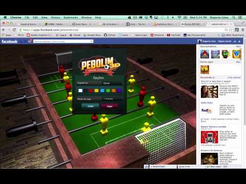 Gameplay Pebolim 3D - YouTube