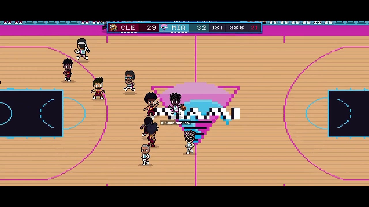 Cleveland Vs Miami NBA On Hoopland - YouTube