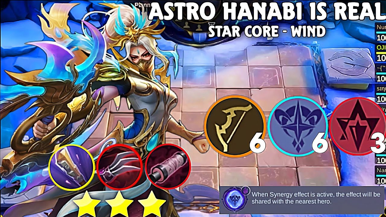 HYPER 3 STAR ASTRO HANABI WIND | MUST WATCH MLBB MAGIC CHESS S15 - YouTube