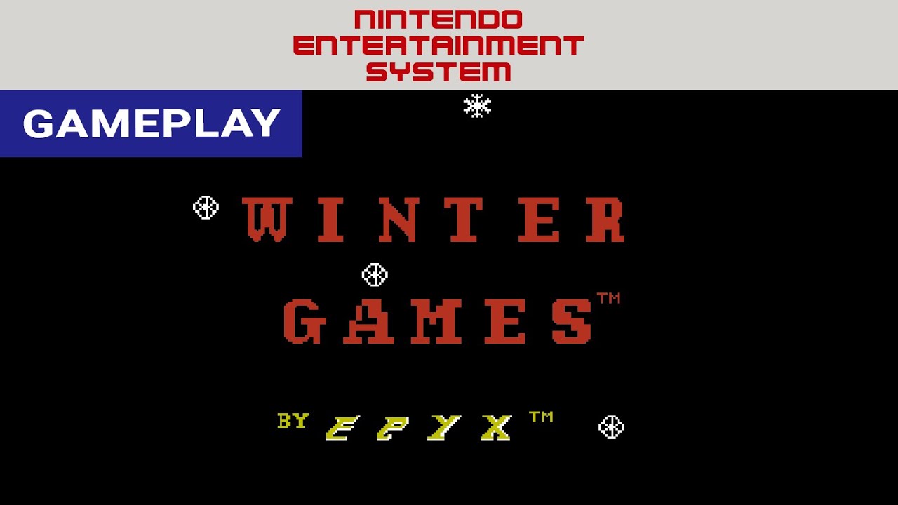 Winter Games (NES) - Gameplay Clip [HD] | RetroGameUp - YouTube