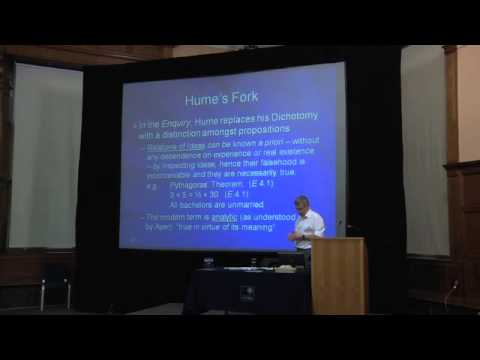 3. Hume's Central Principles: Relations, and Forms of Argument - YouTube