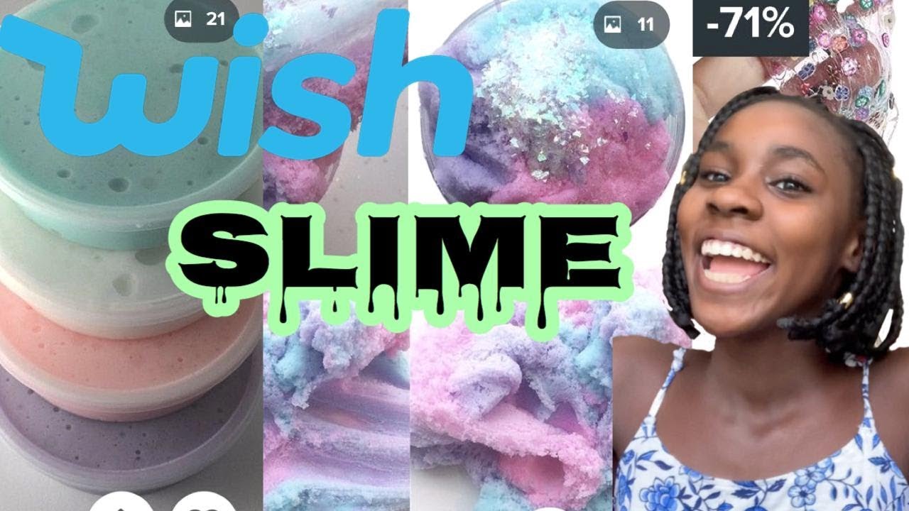 WISH SLIME REVIEW//ByeFelicia - YouTube