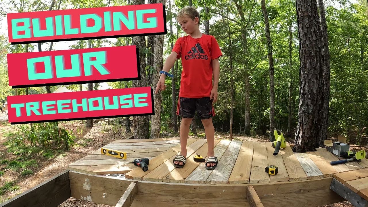 LET'S BUILD A TREEHOUSE - YouTube