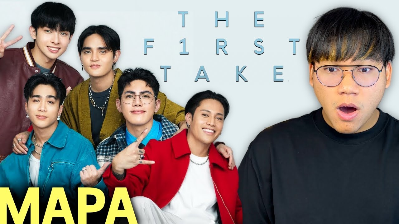 [REACTION] SB19 - MAPA / THE FIRST TAKE - YouTube